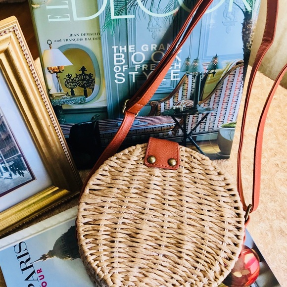 Beach | Bags | New Circle Woven Natural Purse Bag | Poshmark